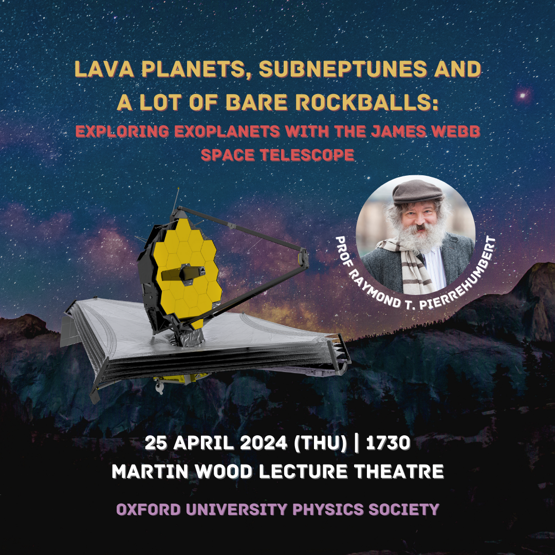 PROF. RAYMOND T. PIERREHUMBERT: LAVE PLANTS SUBNEPTUNES AND A LOT OF ...