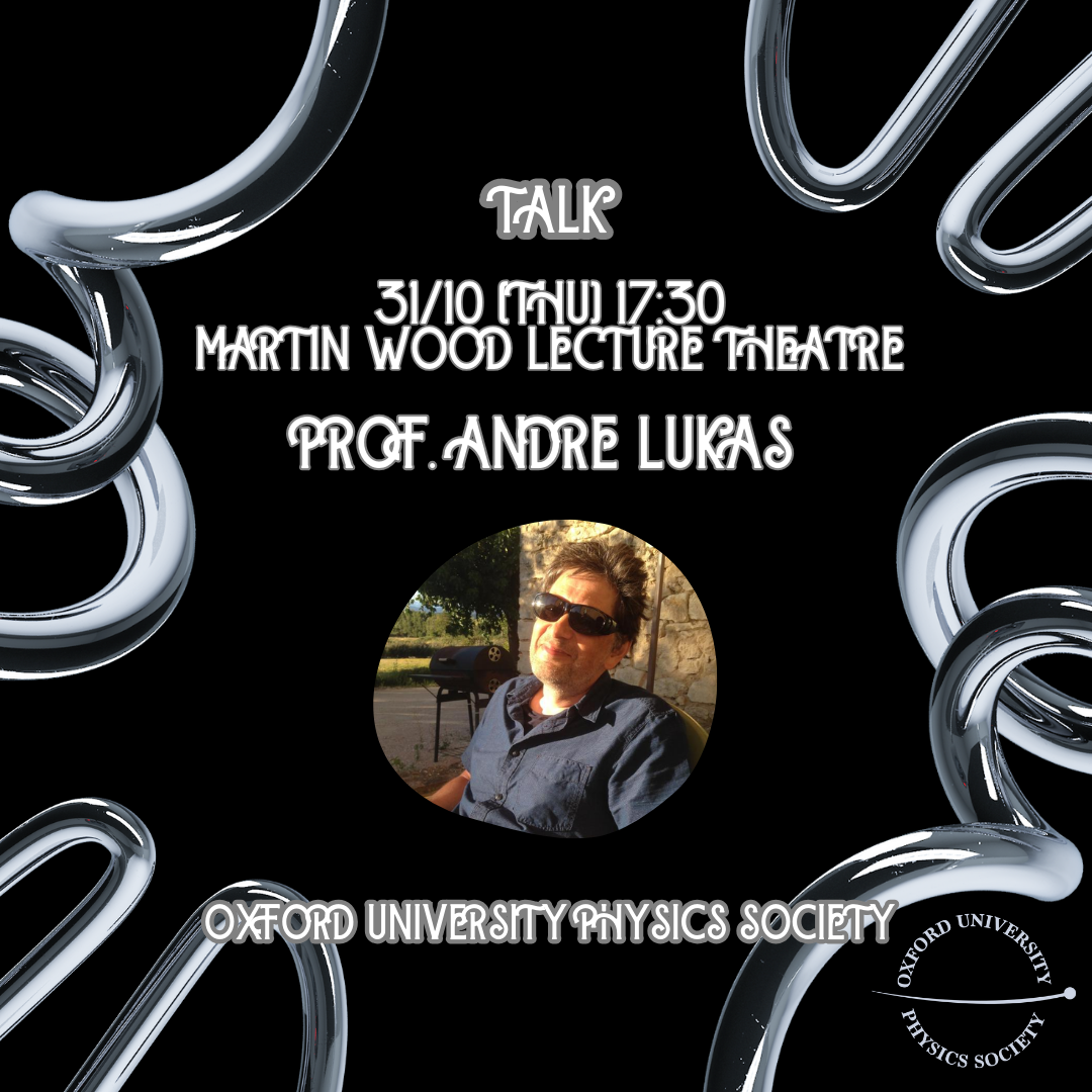 PROF. ANDRE LUKAS: MACHINE LEARNING AND THEORETICAL PHYSICS – Oxford ...
